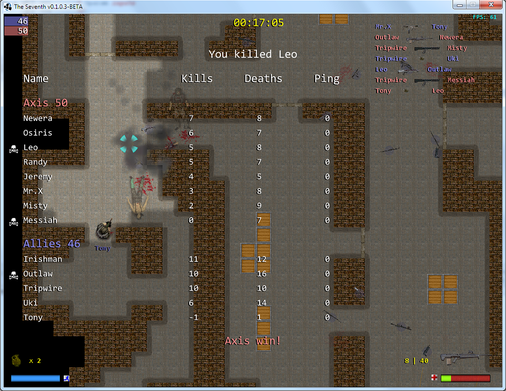 The Seventh A 2d Top Down Shooter Wip Games Tools And Toy Projects Jvm Gaming 
